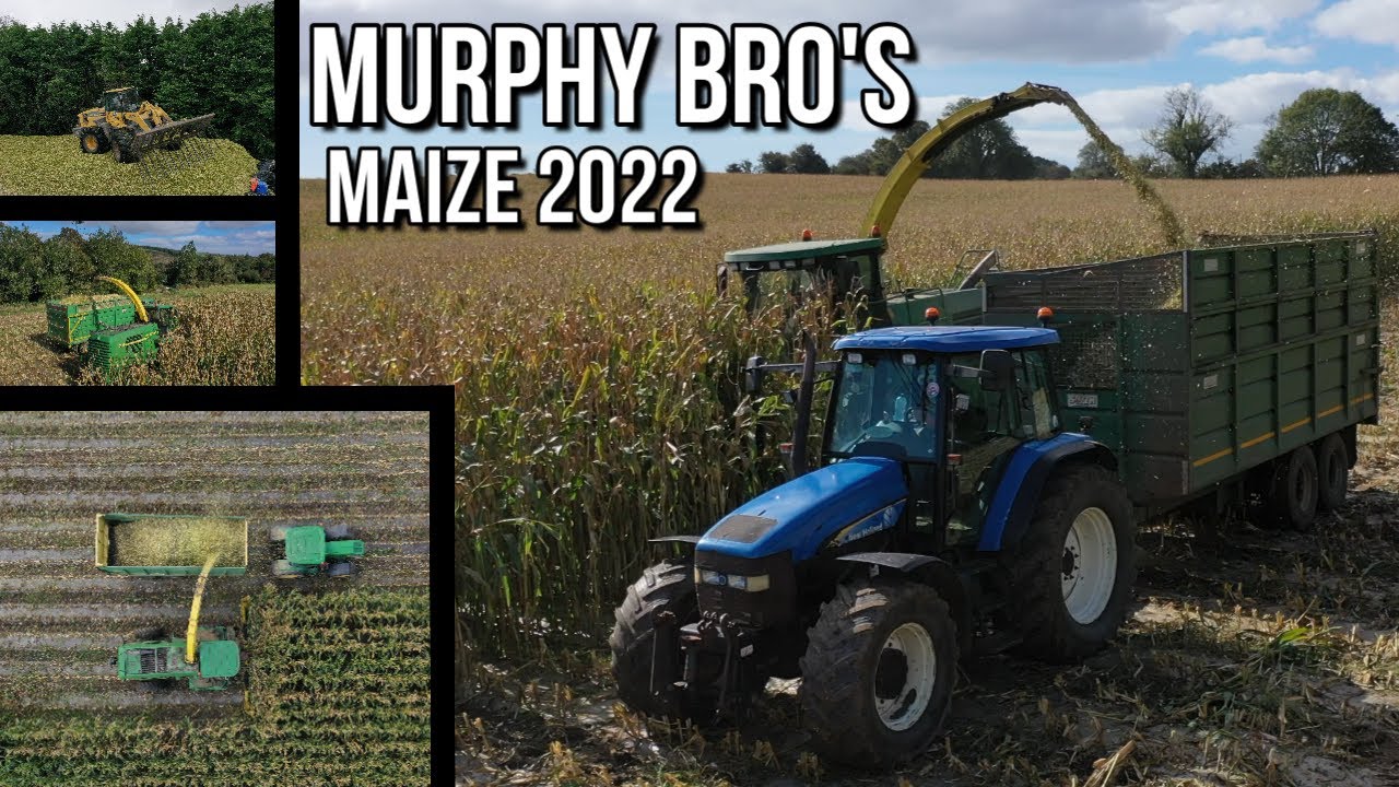 Murphy Bro's John Deere 7800 flying through Maize ~ Maize 2022 West ...
