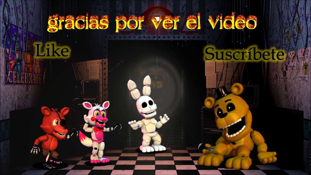 outro para Freddy fazbear fnaf Chavez - YouTube