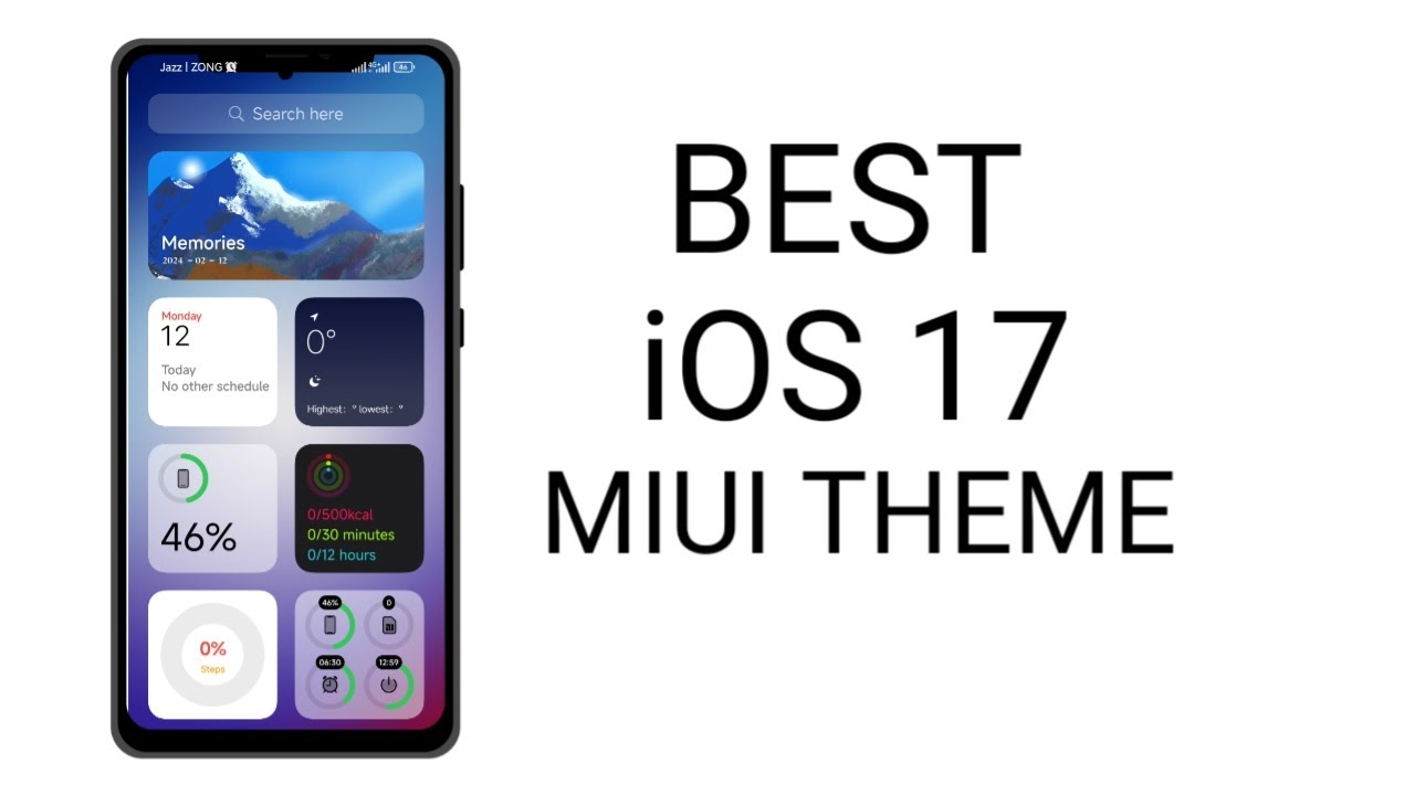 Best iOS Theme For MIUI and HyperOS - YouTube