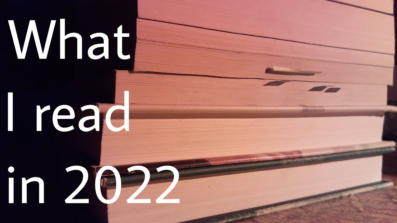 ASMR - Books I read in 2022 + blurb-reading (clicky mouth sounds ...
