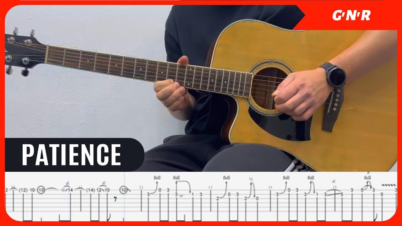 Guns 'n' Roses - Patience (Guitar Solo Tabs) - YouTube