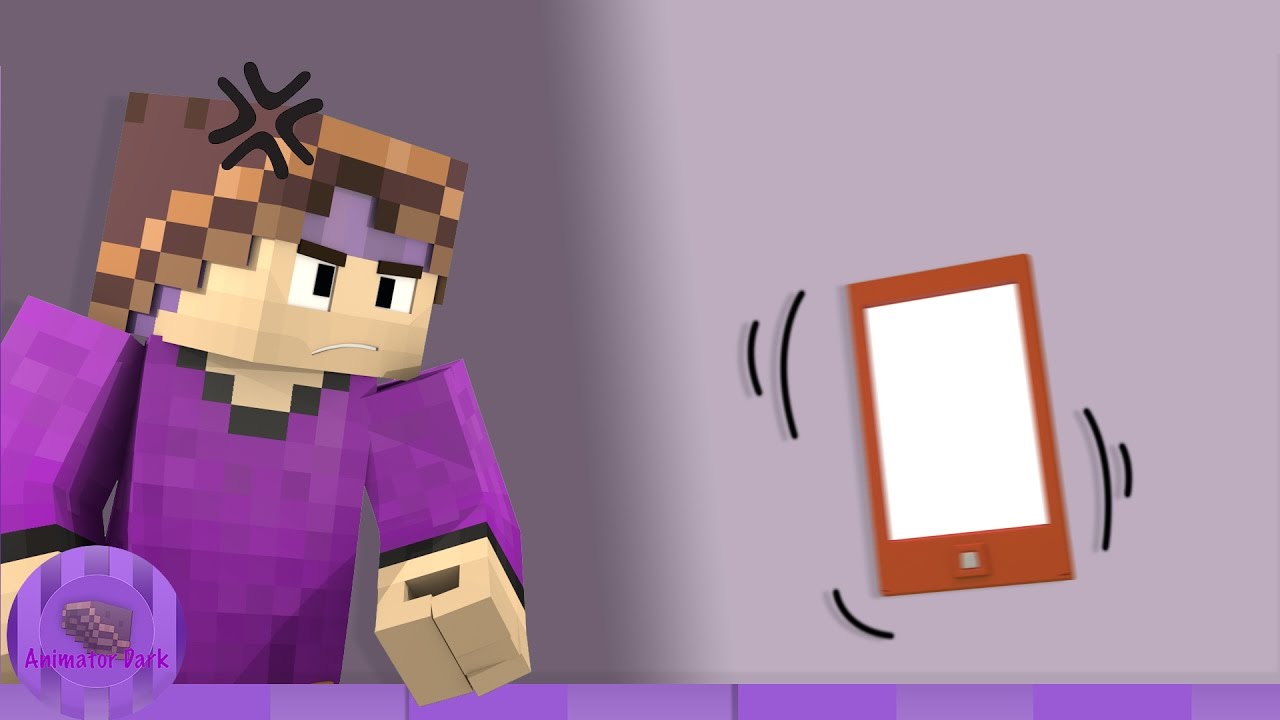 Minecraft Animation The Phone (Old Animation) - YouTube