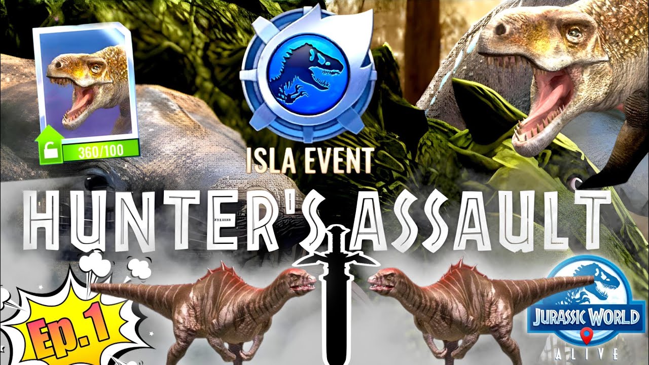 Debut of PLATEOREX in Isla event || Jurassic world alive || V3.9 - YouTube