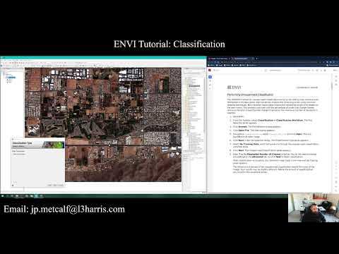ENVI Classification Tutorial: Unsupervised and Supervised - YouTube
