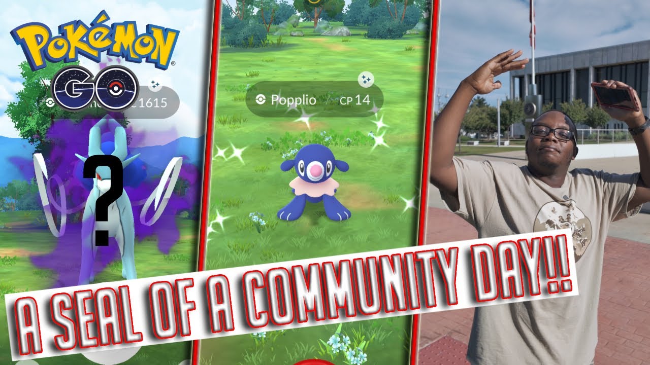 Pokémon Go: A Seal of a Community Day!!! - YouTube