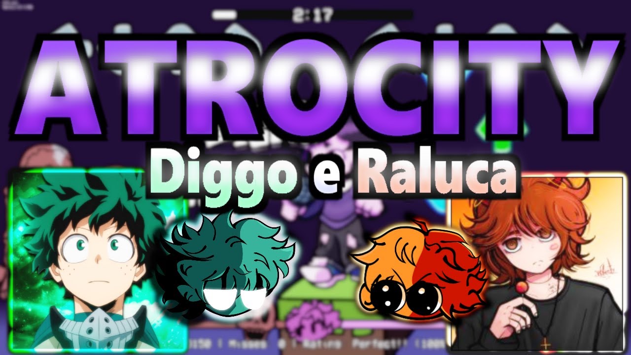 Atrocity mas Raluca e Diggo Cantam - Friday Night Funkin' [Cover] - YouTube