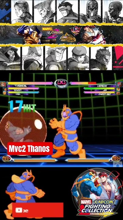 Mvc2: Victor Ruíz - Thanos corner sequence to combo extension + Gambit assist to bubbles ...
