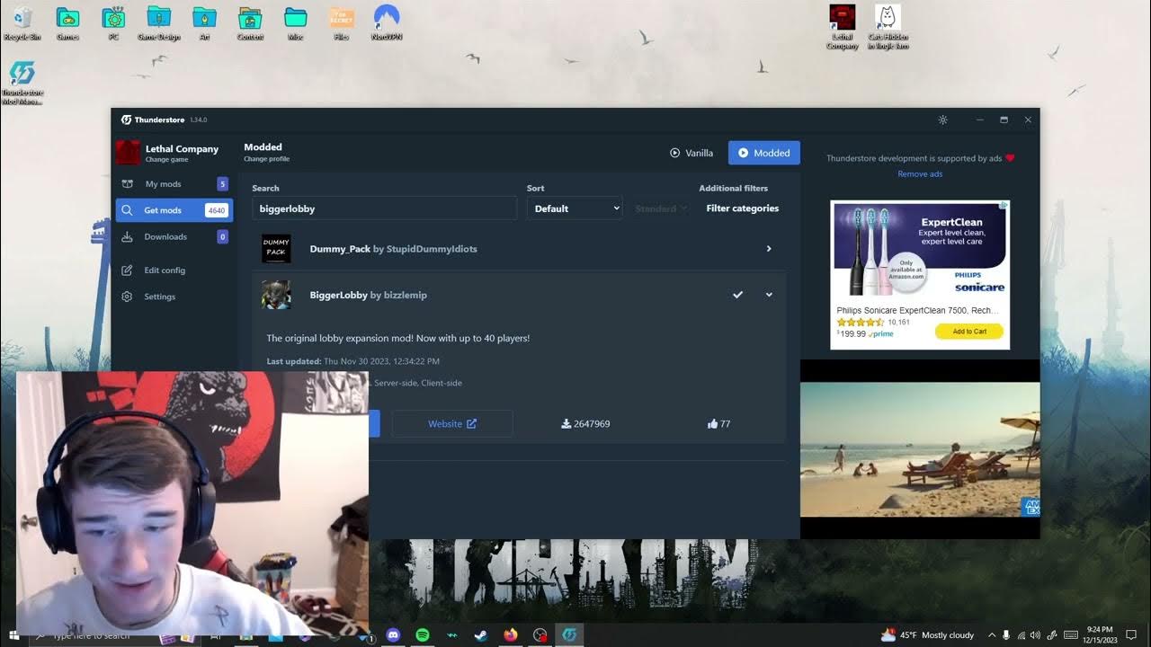 Bigger Lobby Mod on Lethal Company Download Tutorial - YouTube