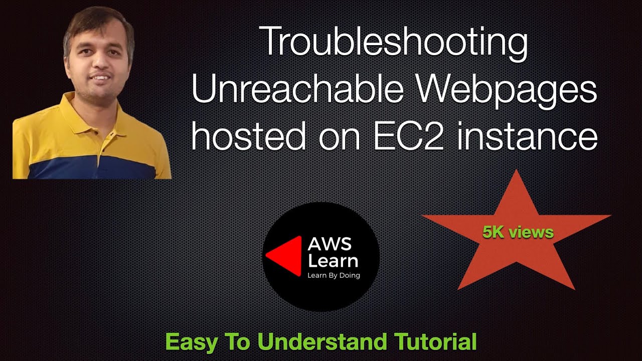 Troubleshooting Unreachable Webpages hosted on EC2 instance - YouTube