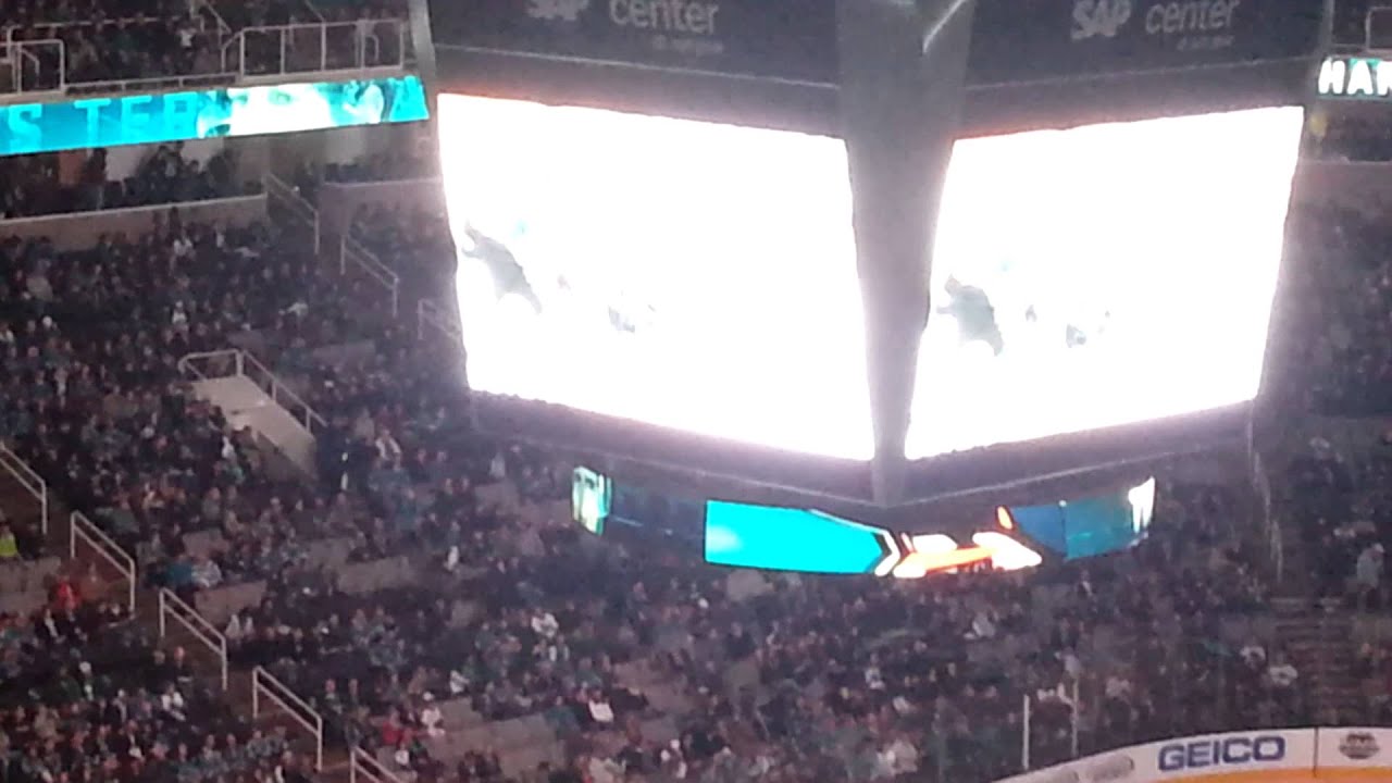 Sharks into with Beat LA chant - YouTube