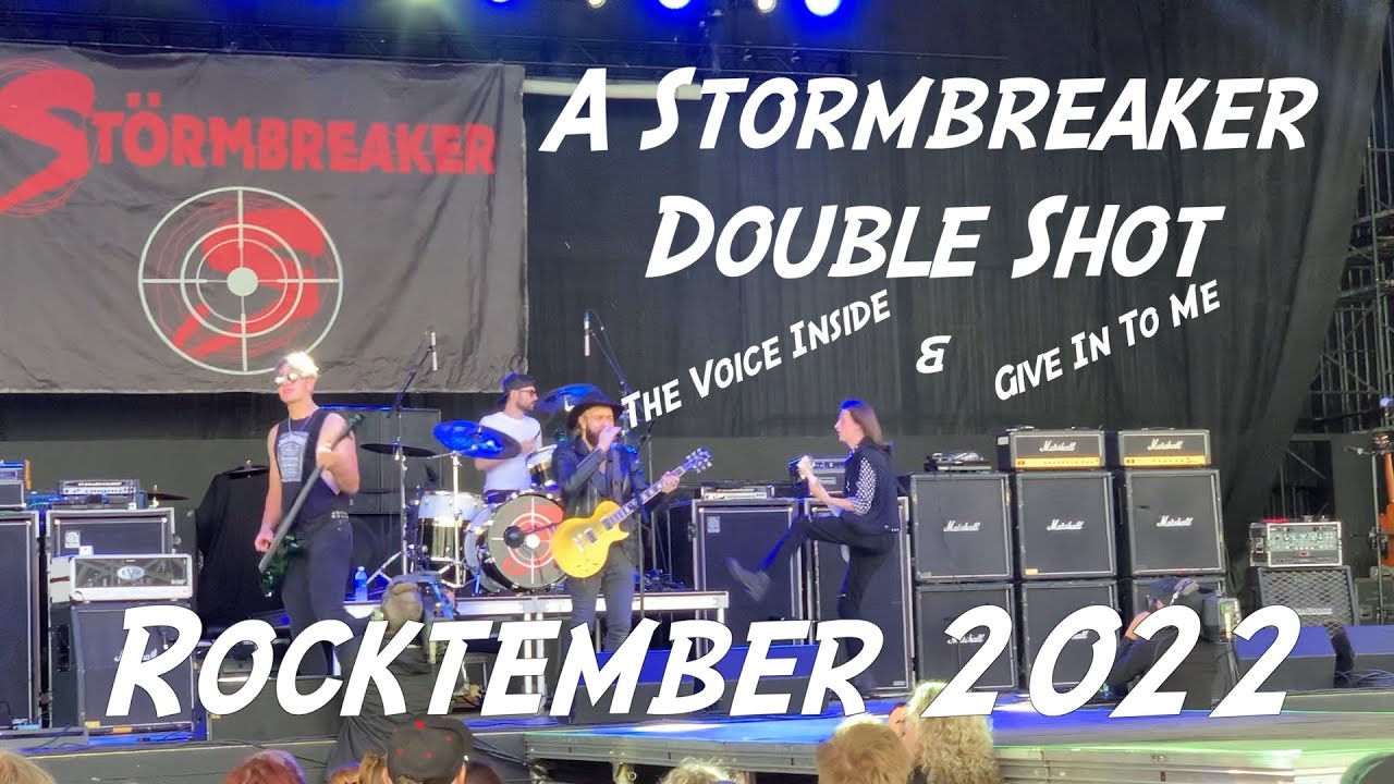 A Stormbreaker Double Shot (Live at Rocktember 2022) - YouTube