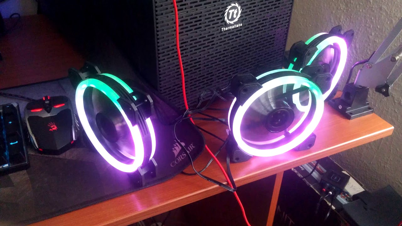 EZDIY-FAB RGB Fan - YouTube