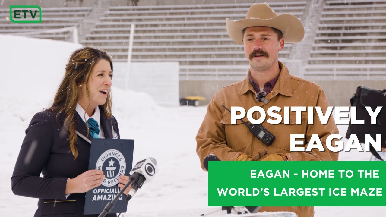 Positively Eagan - Eagan, Home of the World's Largest Ice Maze - YouTube