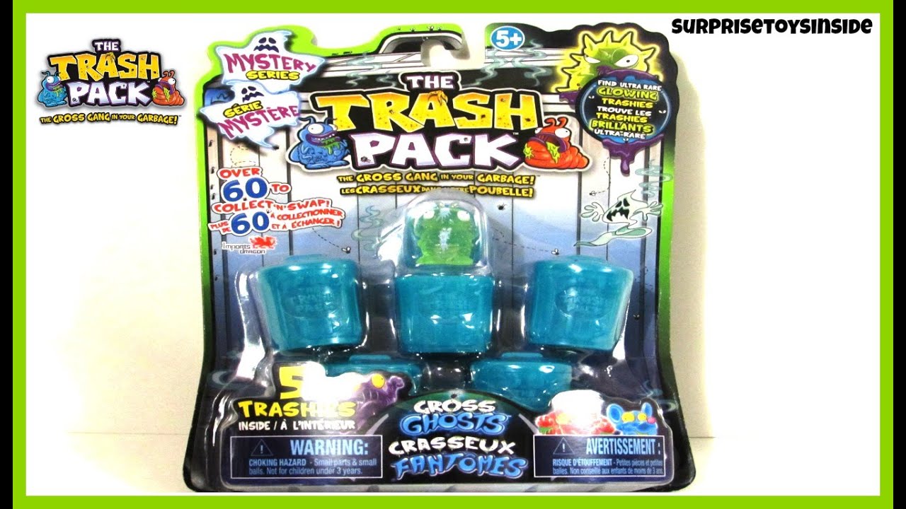 TRASH PACK - MYSTERY SERIES - GROSS GHOSTS - YouTube