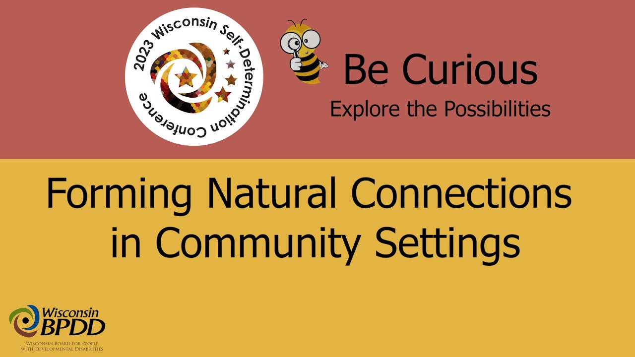 Forming Natural Connections in Community Settings - YouTube