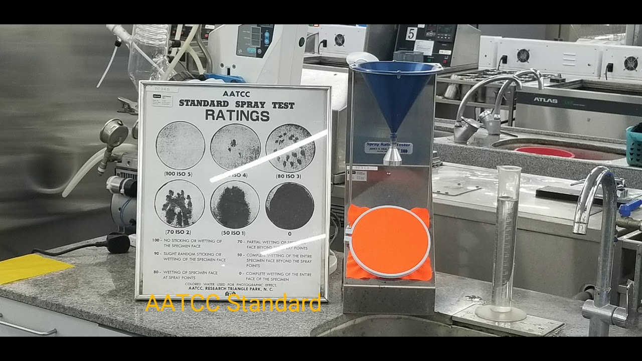 Intertek's High Performance Textile Testing - Water-Repellent - YouTube