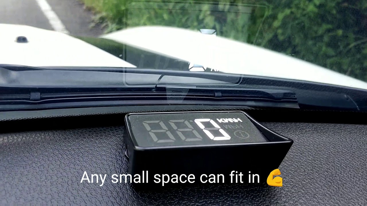 Blackfaced Mini HUD Head Up Display 🔥 - YouTube