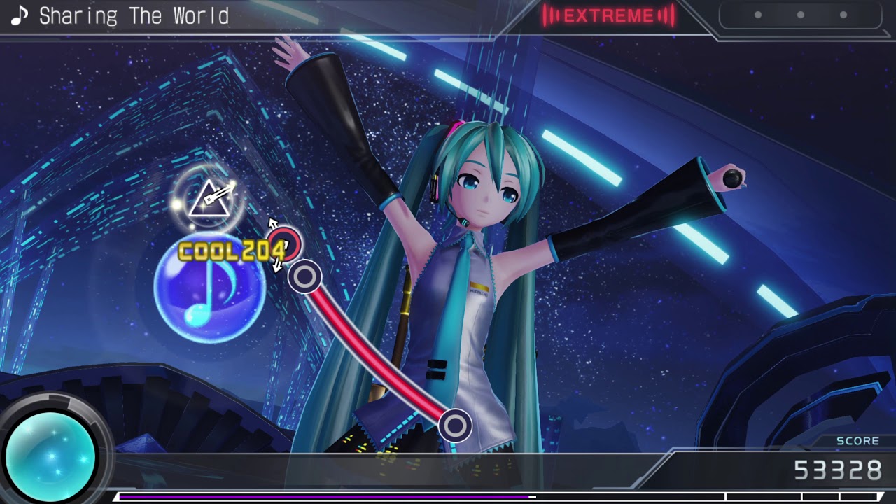 [PS5 4k60] Hatsune Miku: Project Diva X - "Sharing The World" Extreme ...