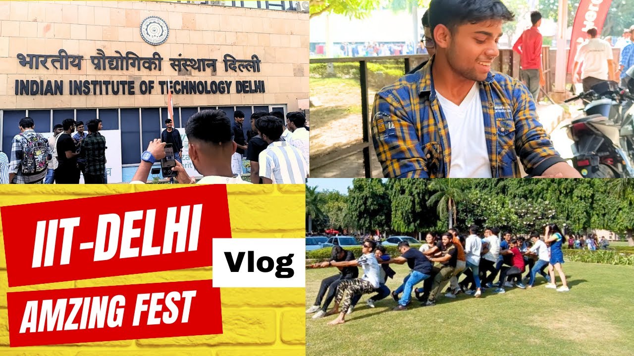 IIT-Delhi Rendezous Fest | Vlog 2023 #viral #iitdelhi - YouTube