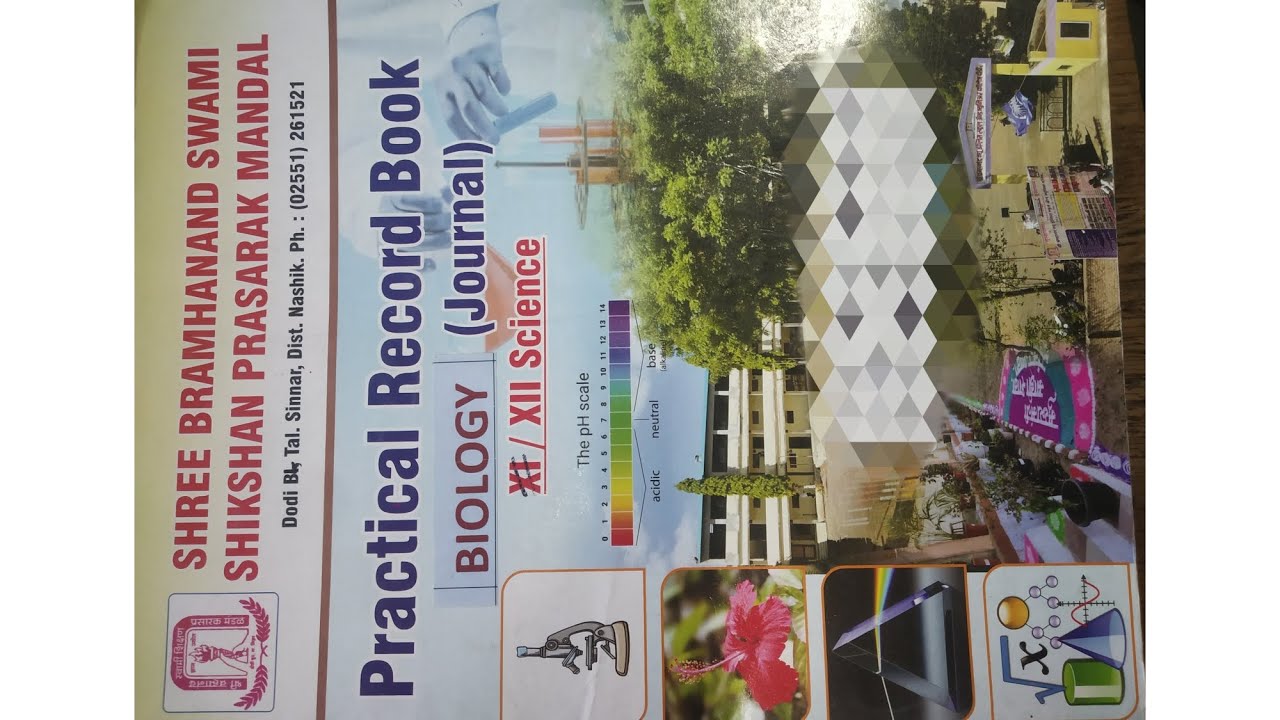 Practical Record Book BIOLOGY (Journal)12th Science - YouTube