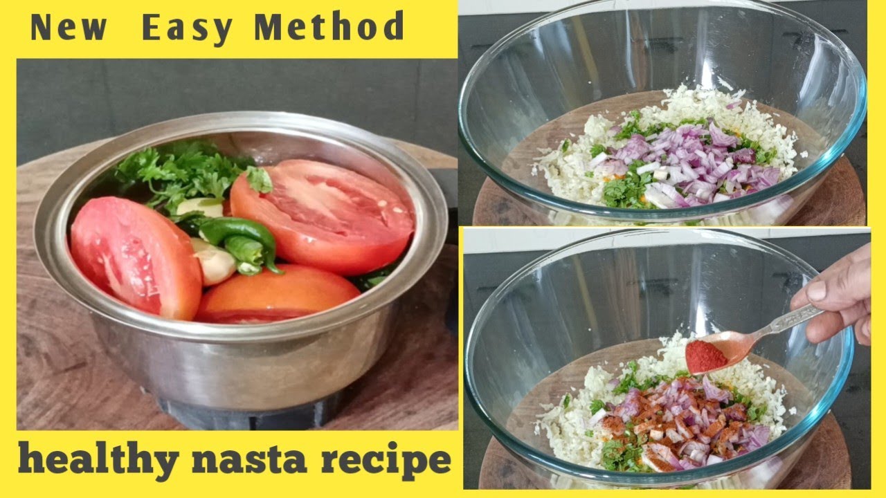 Veg Breakfast Recipe l Nasta For Morning l Healthy Nasta Recipe l - YouTube