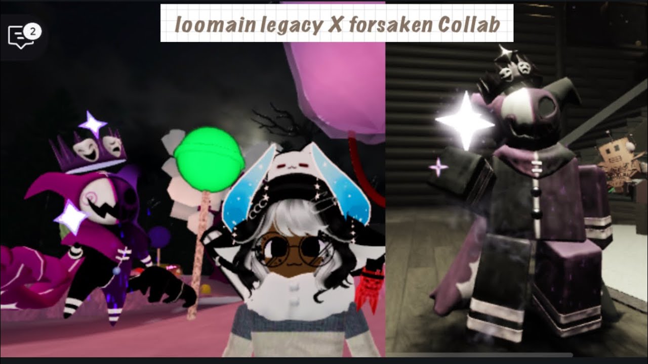 How to get loomain legacy X forsaken Collab skins - YouTube