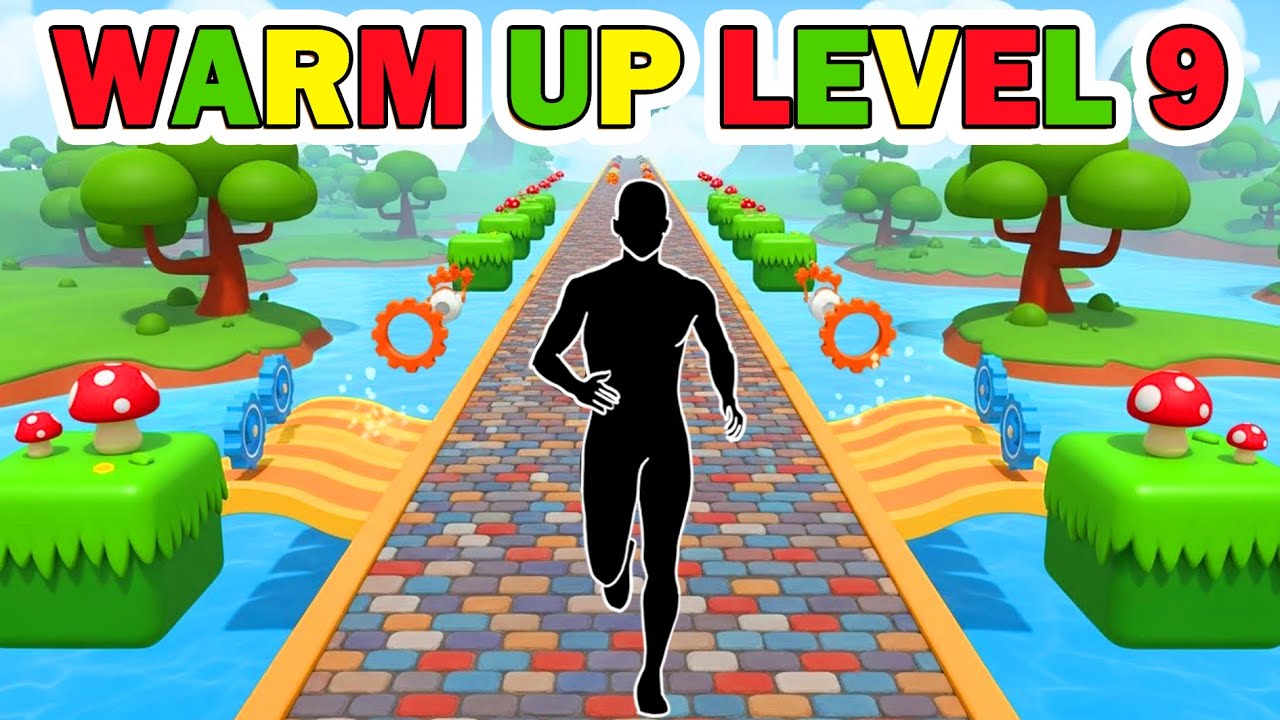 SUPER MARIO RUN Immersive Interactive Warm Up! | Viral Interactive Game ...