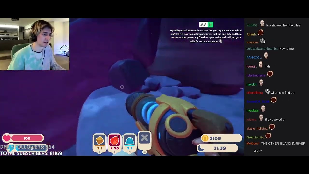 xQc - chat discusses xQc's charming qualities that led to his "date ...