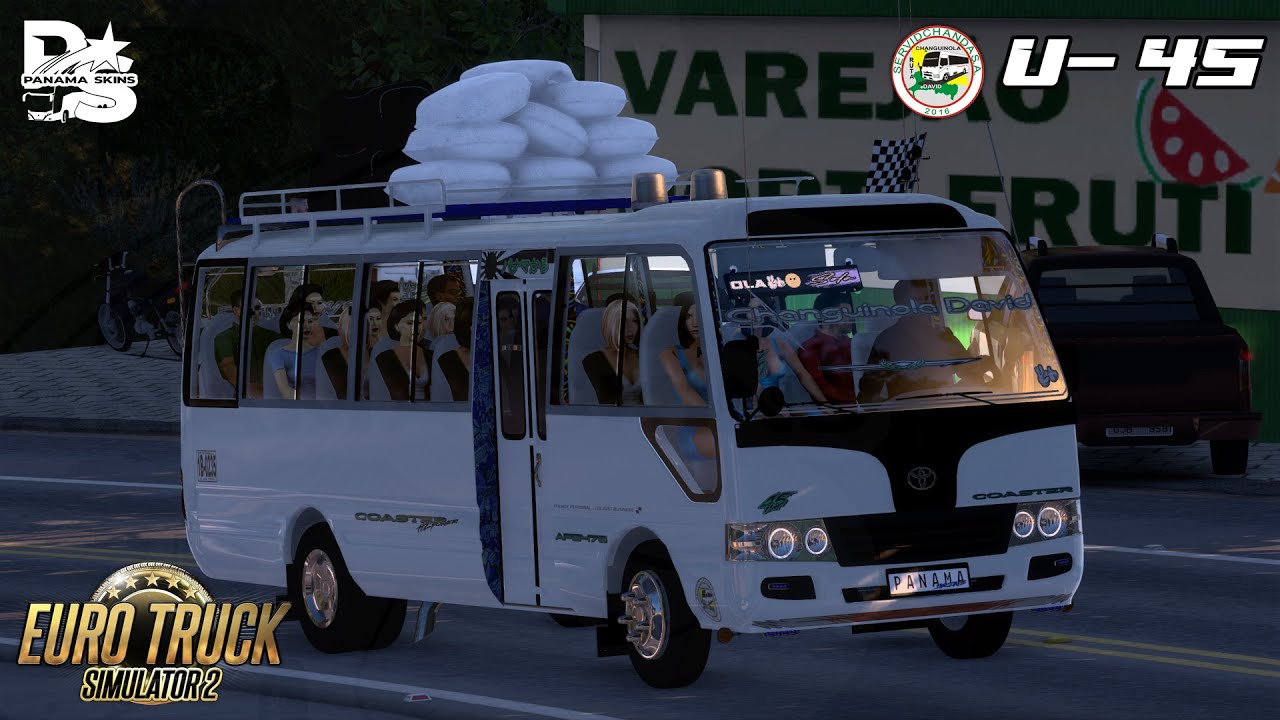 [ETS2] 45 de SERVIDCHANDA | MOD BUS | Toyota Coaster |Mapa El Dorado ...