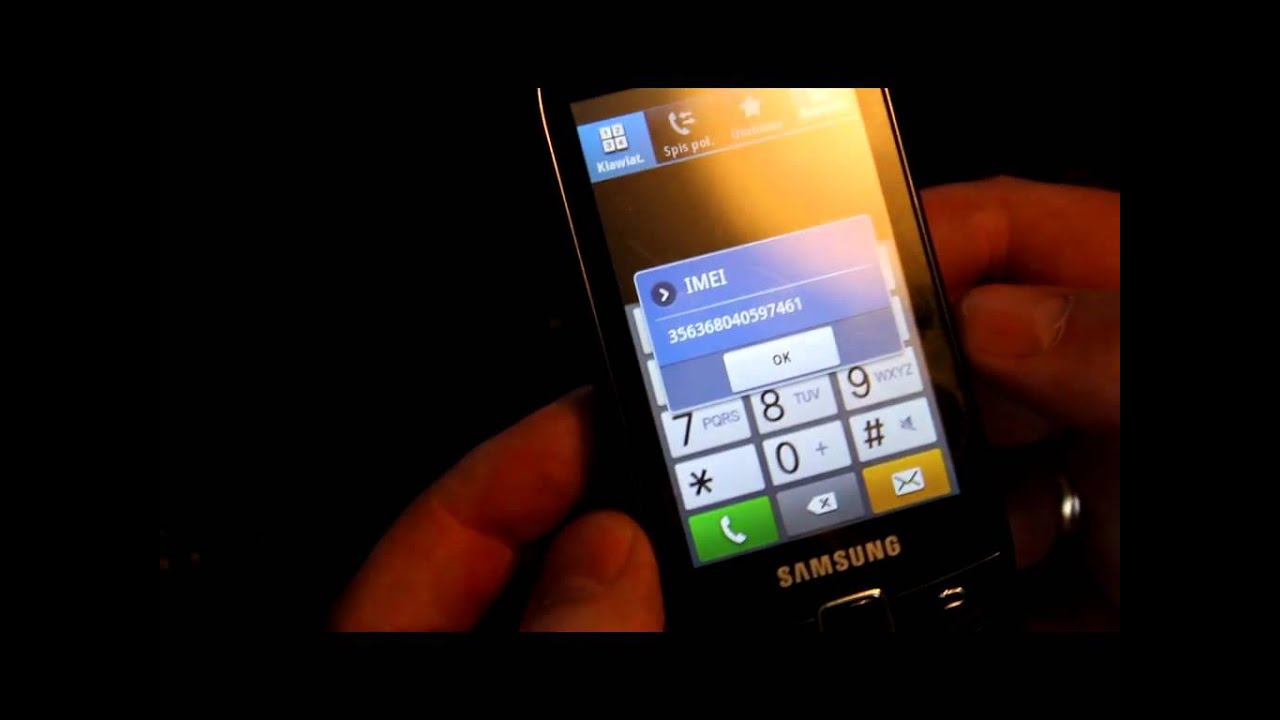How to unlock Samsung I5510 galaxy using sim-unlock.net - YouTube