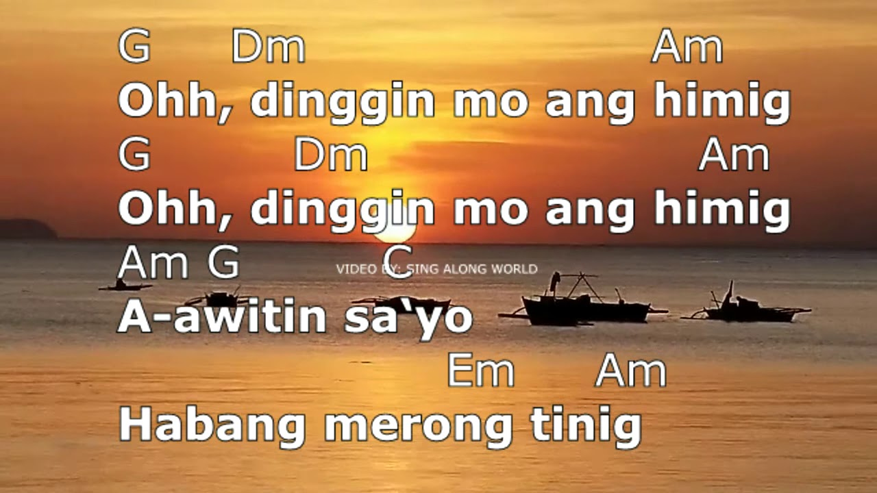 FREDDIE AGUILAR | HIMIG | WITH LYRICS AND CHORDS | GUITAR GUIDE 2020 - YouTube