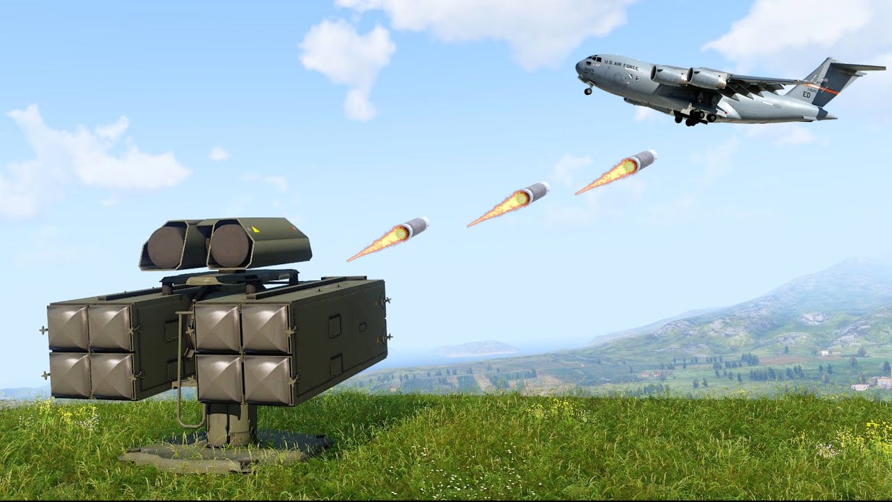 Anti-Air Defense System Shot Down Incoming Fighter Aircraft - Military ...