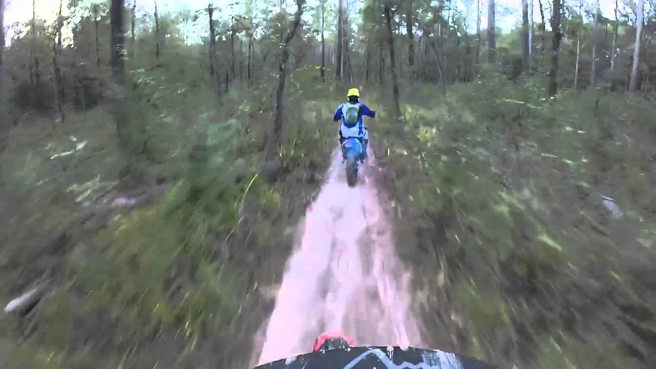 First Trail Ride at Sam Houston National Forest - YouTube