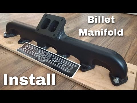 Steed Speed Cummins Manifold Install - YouTube