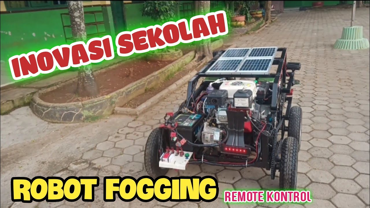 ROBOT FOGGING NYAMUK AEDES AEGYPTI PENYEBAR DBD (DEMAM BERDARAH DENGUE ...