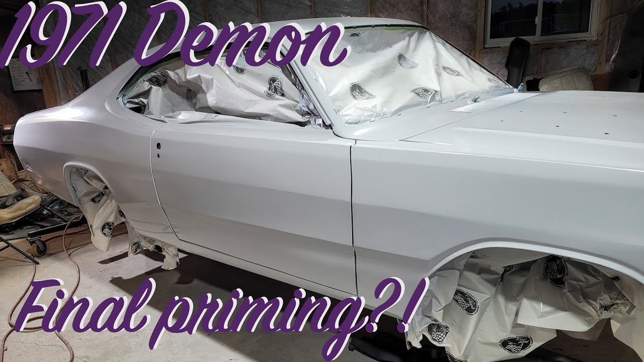 1971 Demon- Final time in primer?! - YouTube