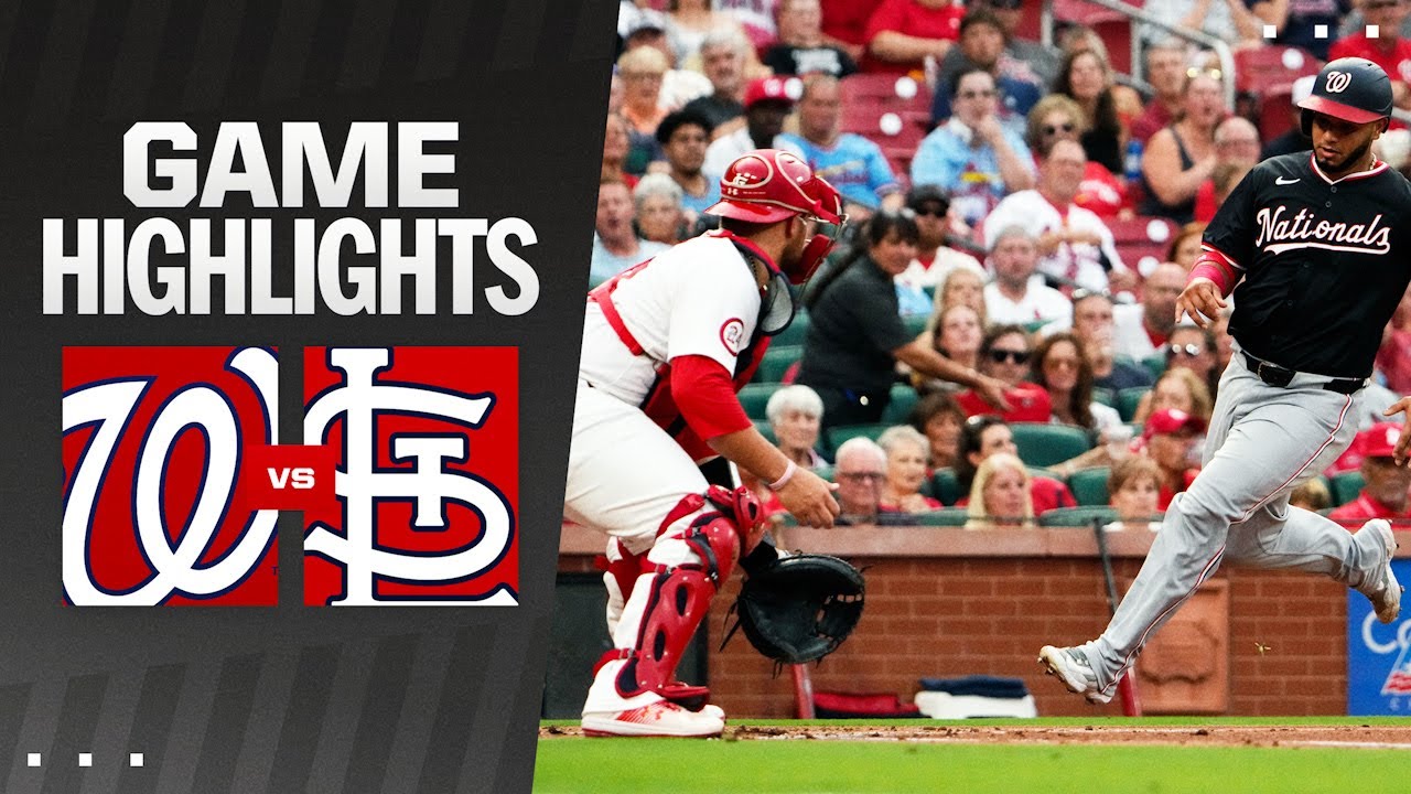 Nationals vs. Cardinals Game Highlights (7/26/24) | MLB Highlights ...