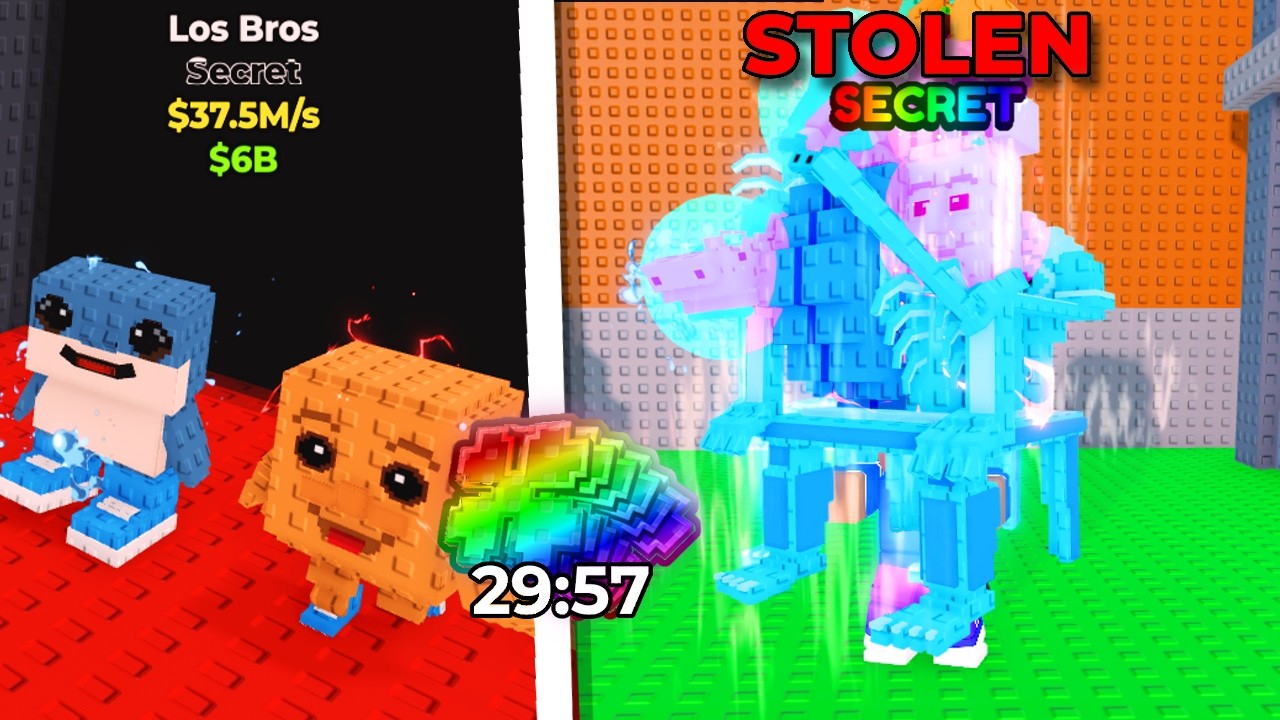 30 minutes of X8 LUCK IS INSANE… (Roblox Steal a Brainrot) - YouTube