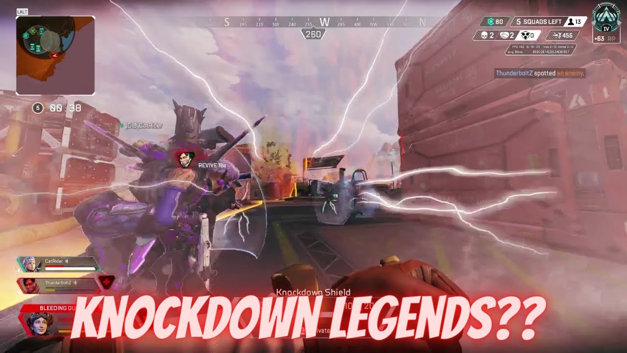 Knockdown Legends - Apex Legends Ranked Season 14 - YouTube