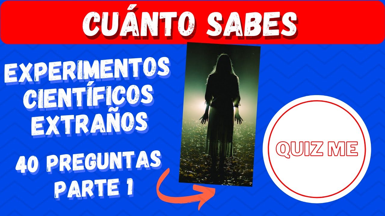 Cuánto sabes 🤓 Experimentos científicos mas raros de la historia🧪 ...