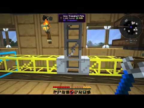 Minecraft Howto Item Transport - YouTube