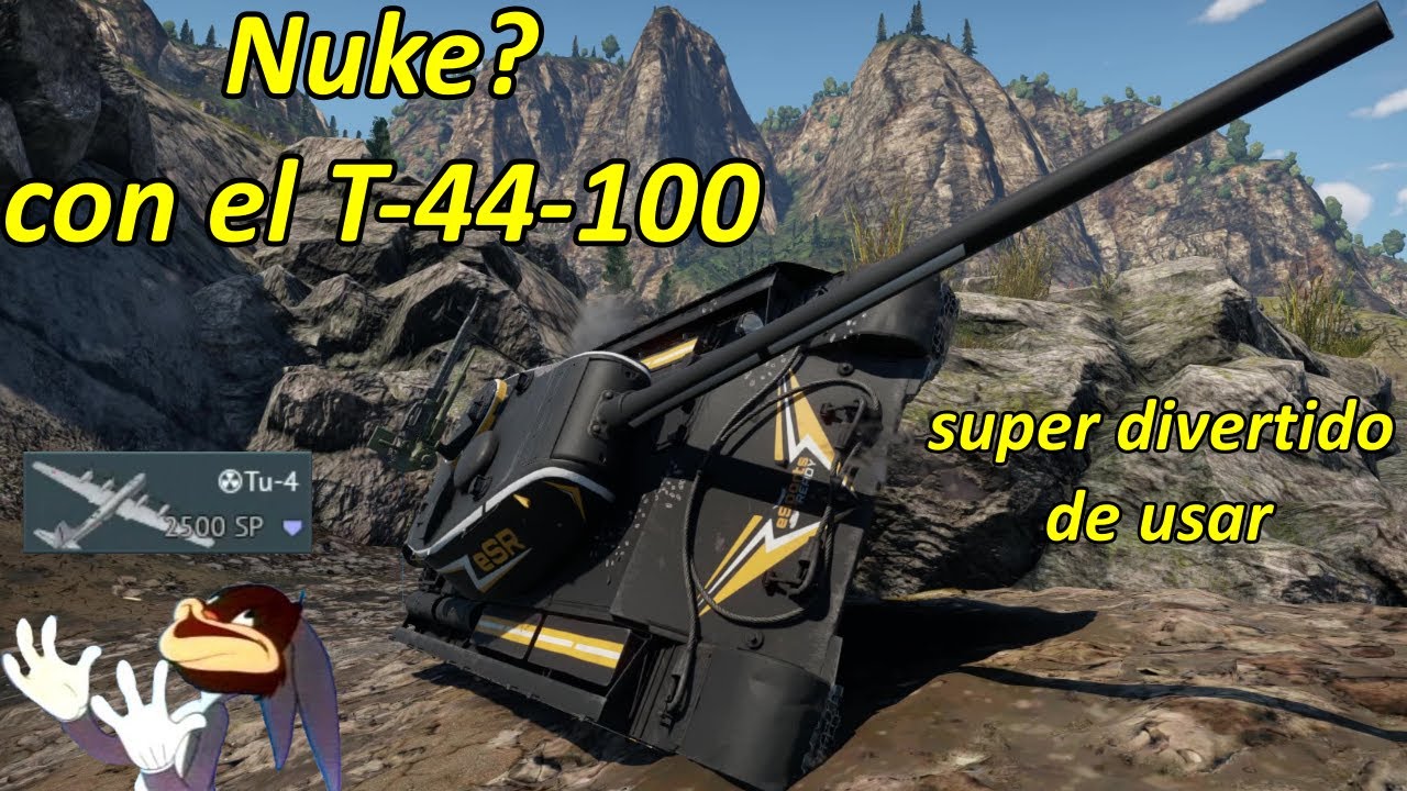 Nuke? con el T44-100 | Warthunder | - YouTube
