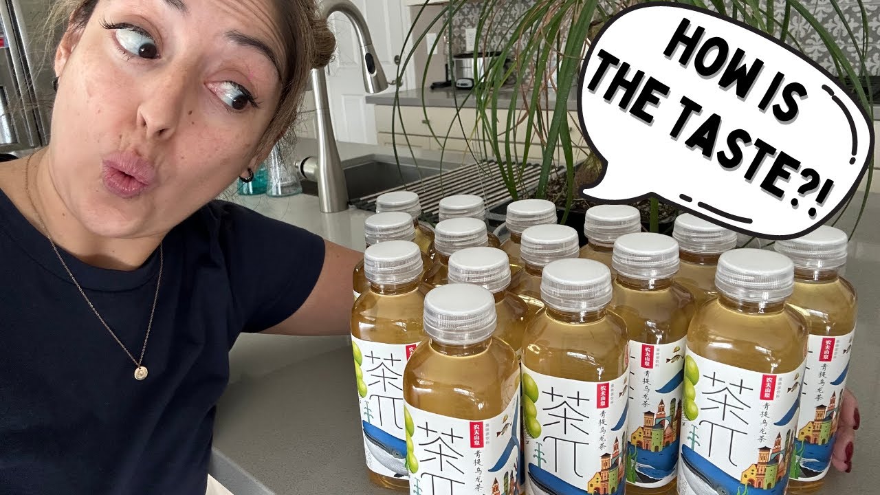 Tea PI Iced Tea – Oolong Tea, Green Grape Sweet Iced Fruit Tea Bottles ...