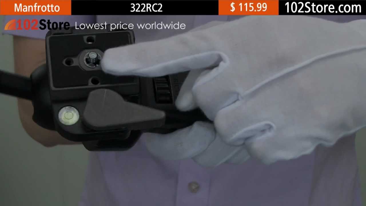 Manfrotto 322RC2 Heavy Duty Grip Ball Head Review - YouTube