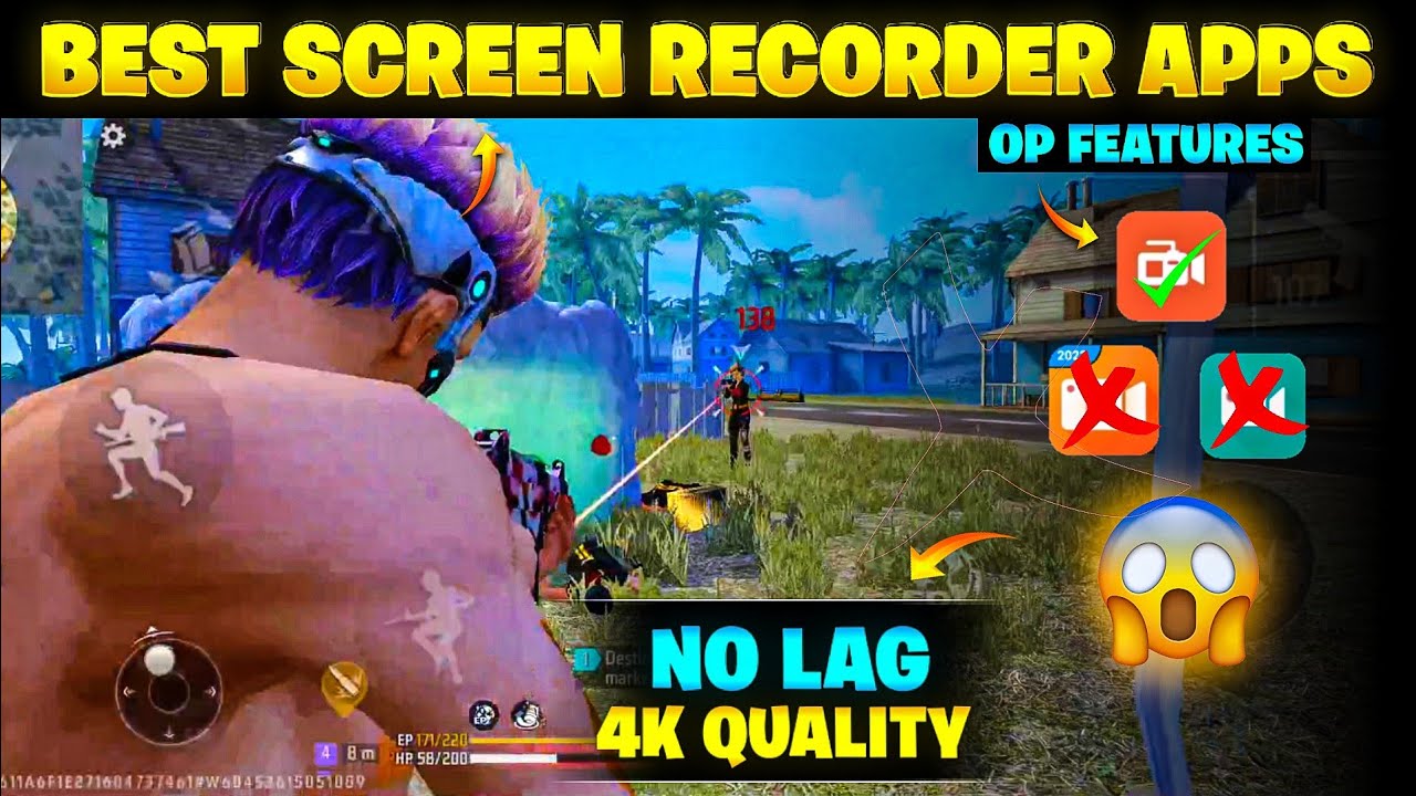 Record INTERNAL AUDIO 😱 Best Screen Recorder For Android🔥High Quality ...