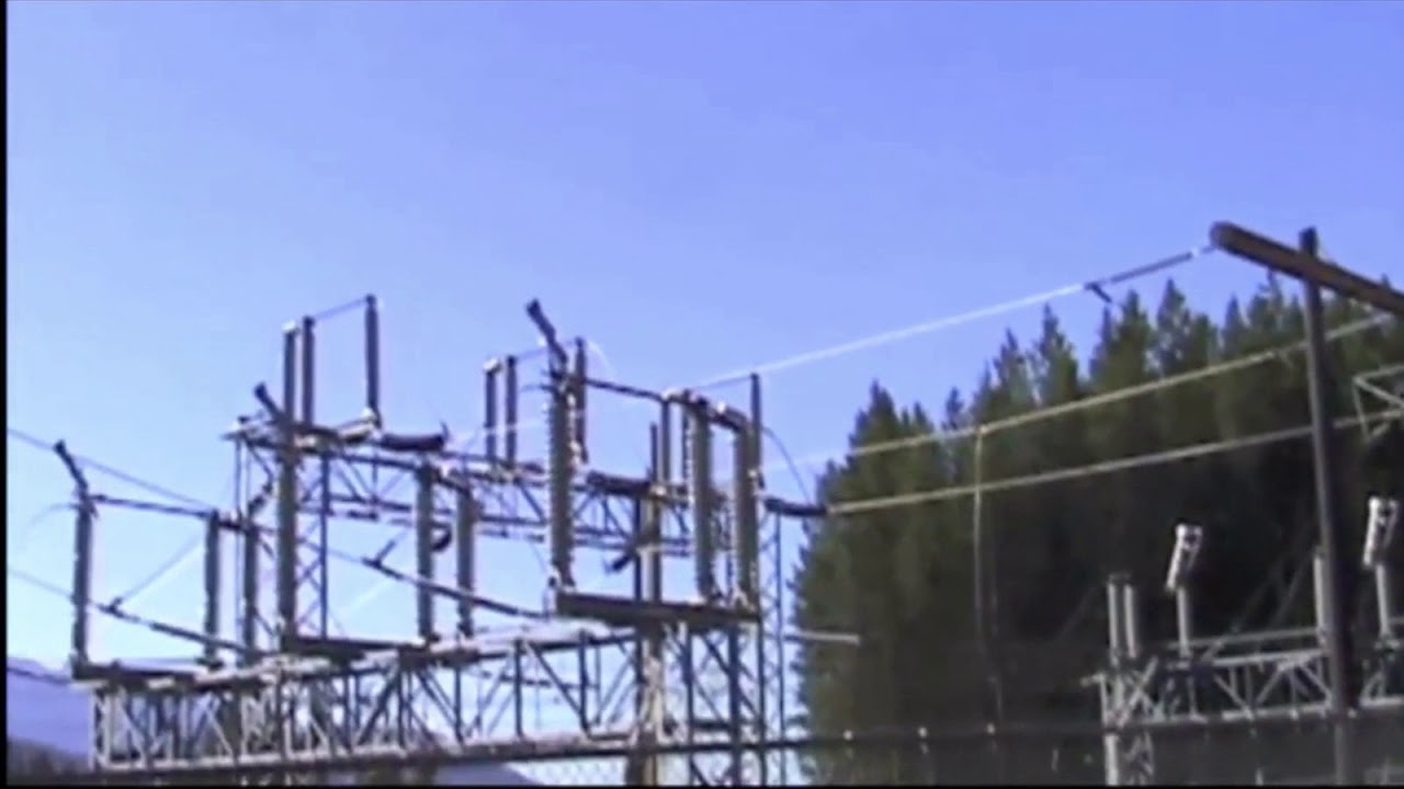 Crazy substation 138v elkford arc - YouTube