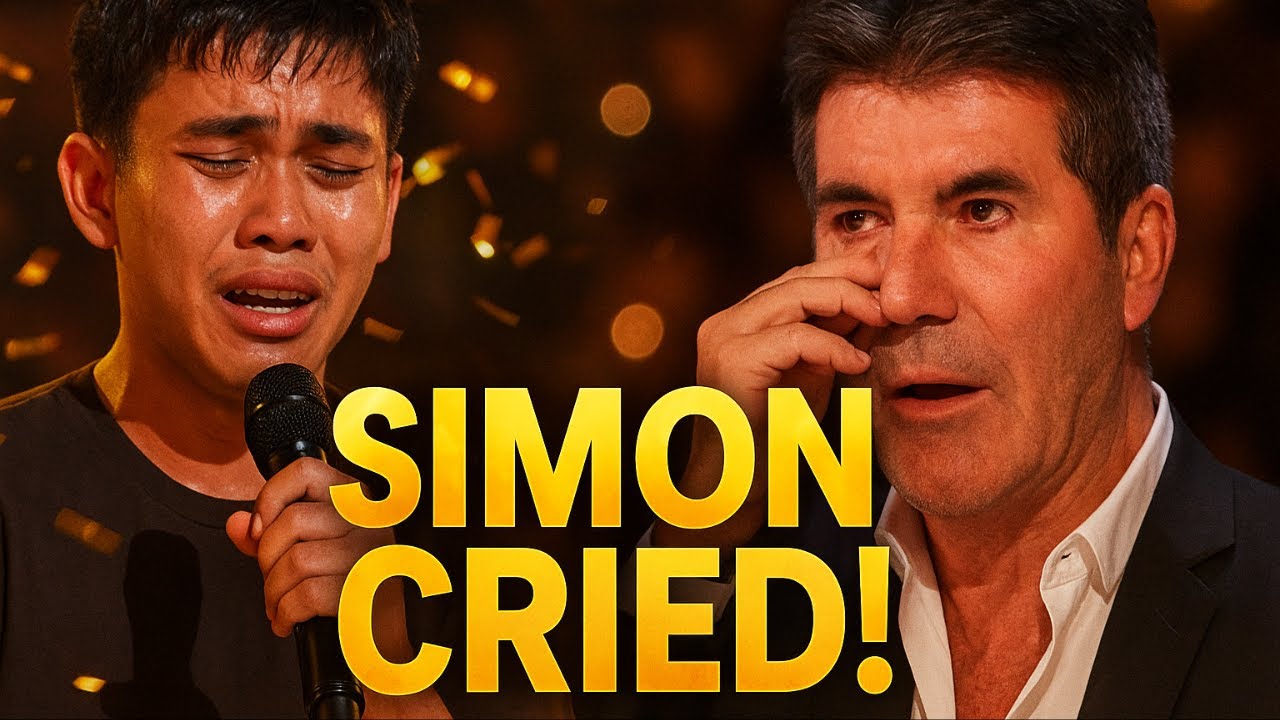 Poor Filipino Carpenter’s Son Makes Simon Cowell CRY! 😢 | Golden Buzzer ...
