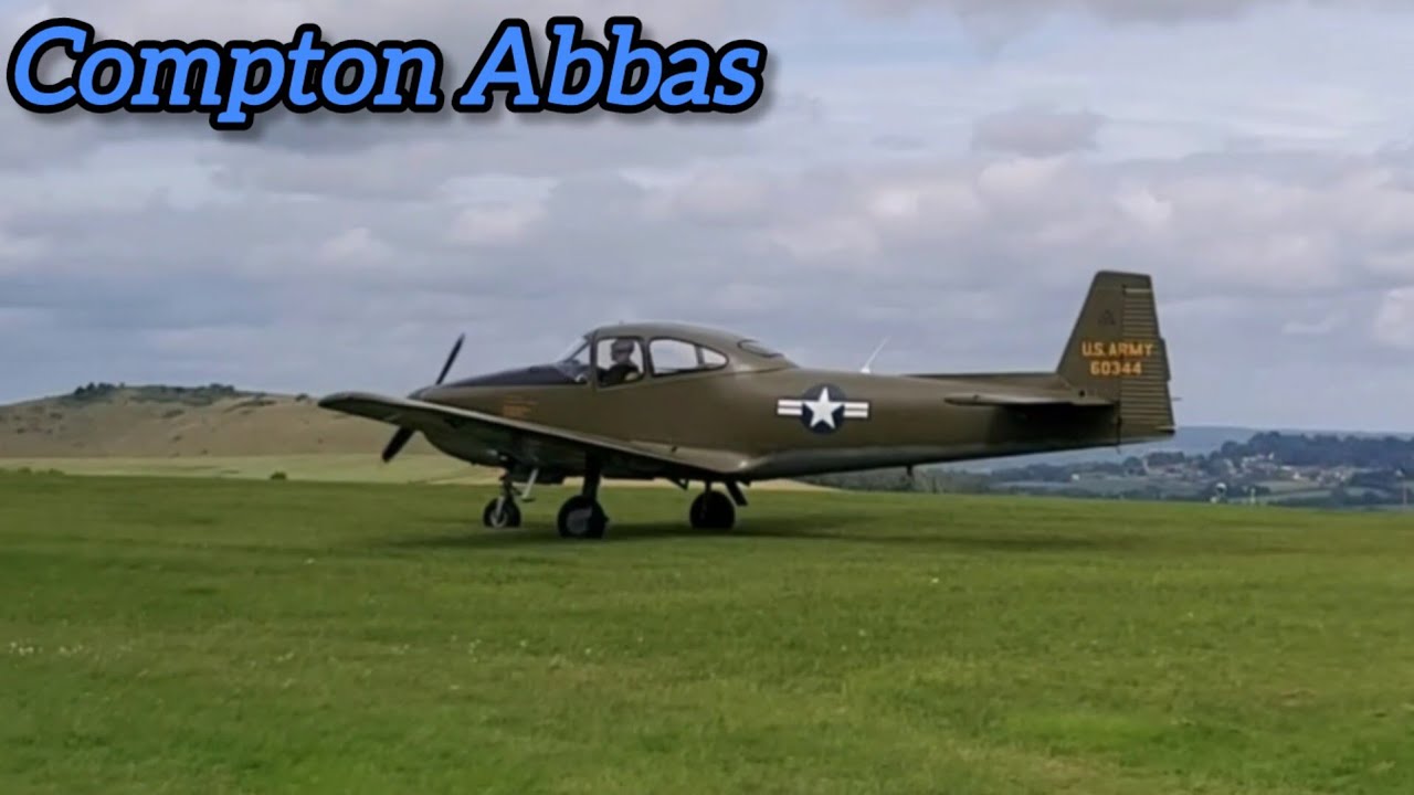 Compton Abbas (EGHA) Spotting! - YouTube