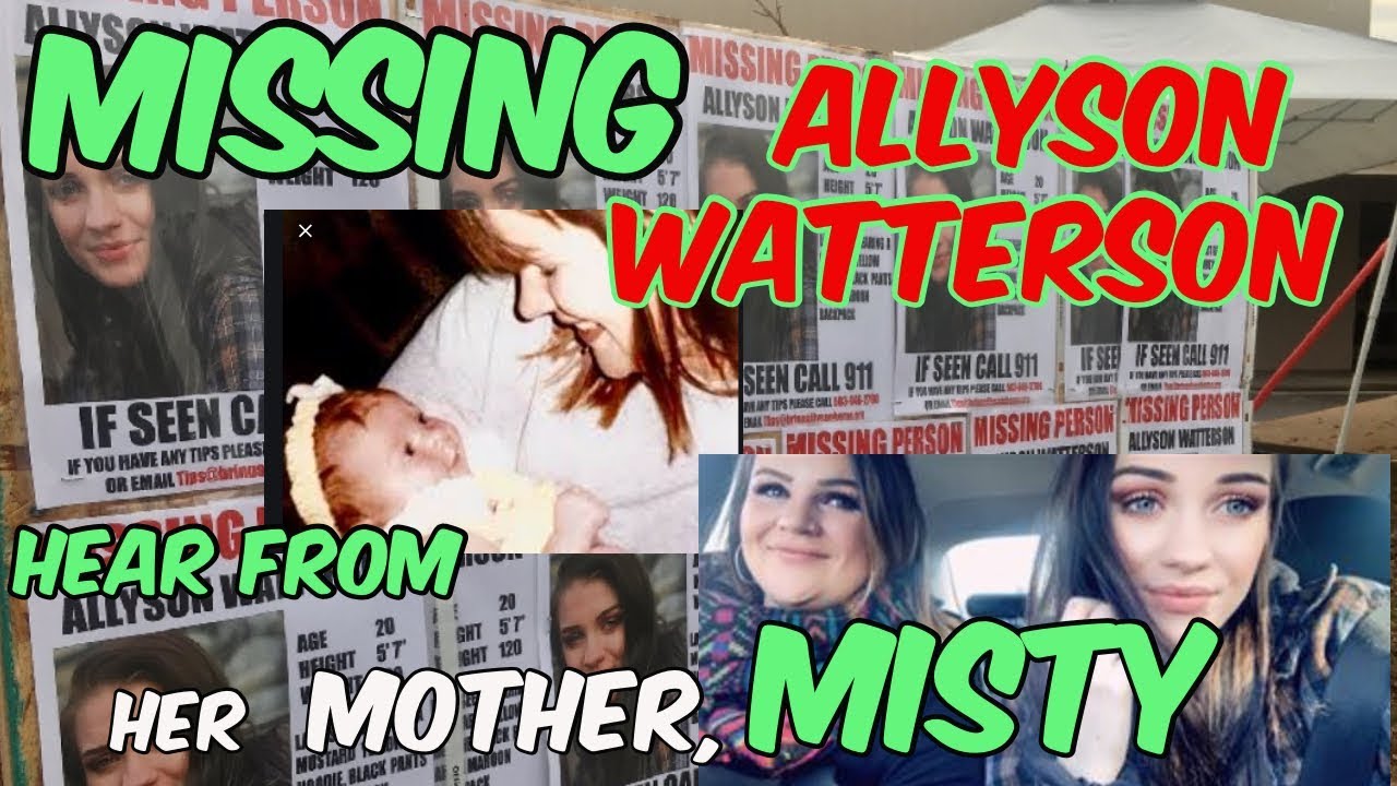 ALLYSON WATTERSON'S MOM, MISTY SPEAKS OUT - YouTube