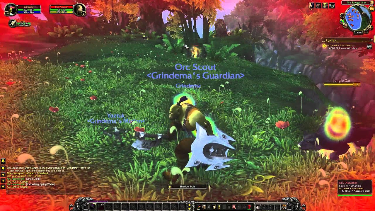 WoW quest #460 Infrared = Infradead - YouTube